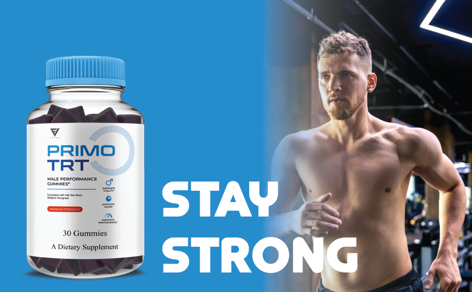 (3 Pack) Primo TRT Performance Gummies, PrimoTRT Energy Support (3 ...