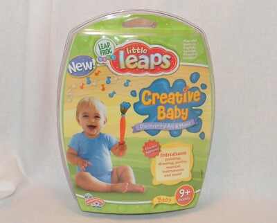New Leap Frog Little Leaps Creative Baby Discovering Art & Music 9mo ...