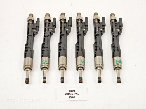 OEM BMW F87 F80 F82 M2 M3 M4 S55 Engine High Pressure Fuel Injector SET ...