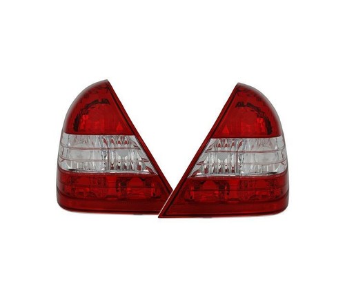 MERCEDES W202 C CLASS SALOON 1993-2000 RED WHITE VT493 SET REAR LIGHTS ...
