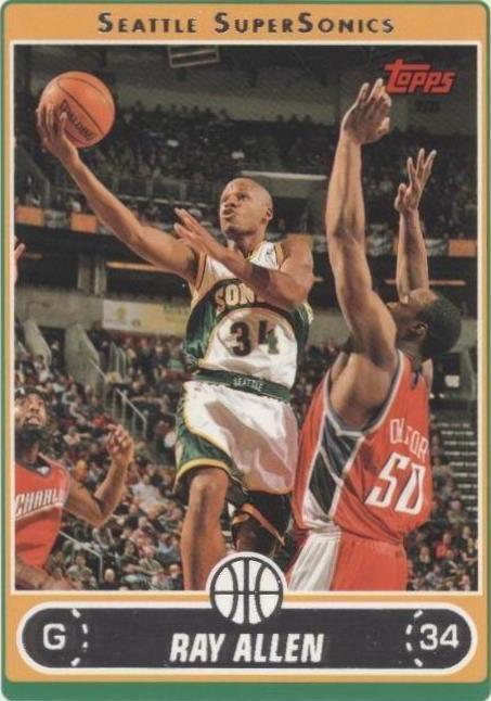 2006-07 Topps - Ray Allen #34 for sale online | eBay