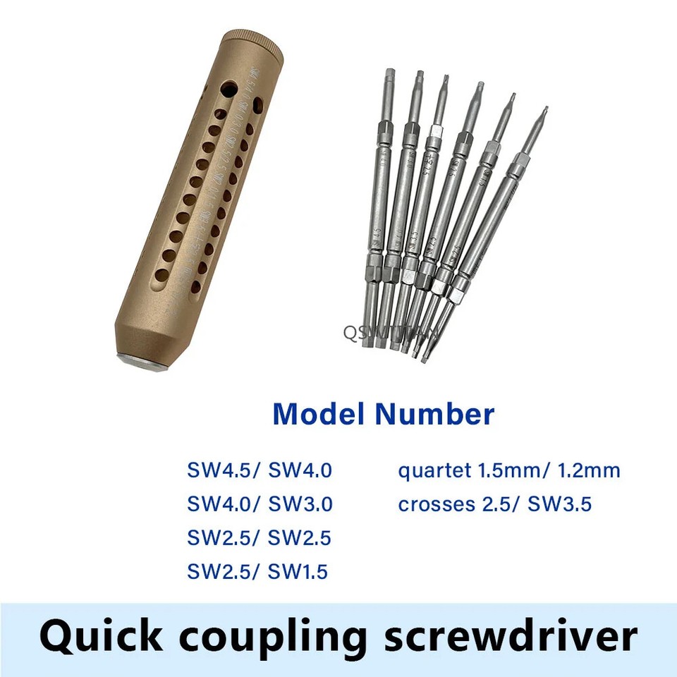 Bone Screw drivers Star Head Hex Screwdrivers Orthopedic Instrument ...