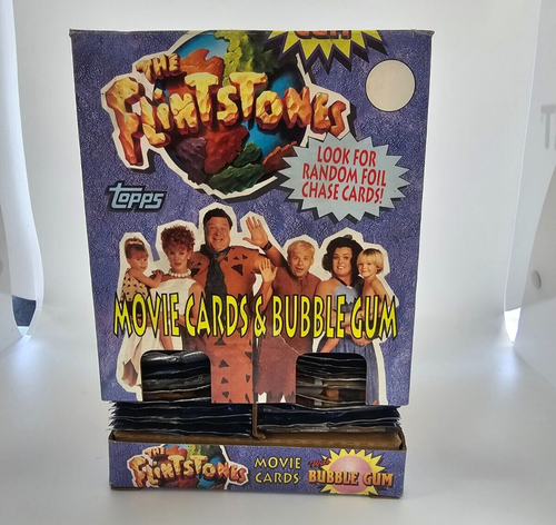 Topps Box Full Of The Flintstones Topps Movie Cards WITH CHASE CARDS ...