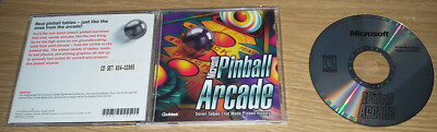 Microsoft Pinball Arcade PC/Computer Software 7 Tables 1998 X04-02865 ...