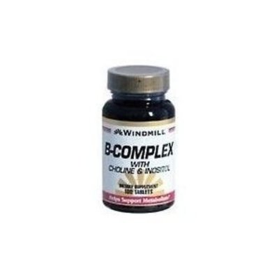 Windmill B-Complex With Choline and Inositol Tabs 100'S (2 Pack) | eBay