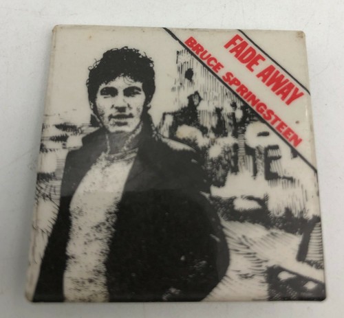 Bruce Springsteen Fade Away Music Rock Vintage Record Album Button ...