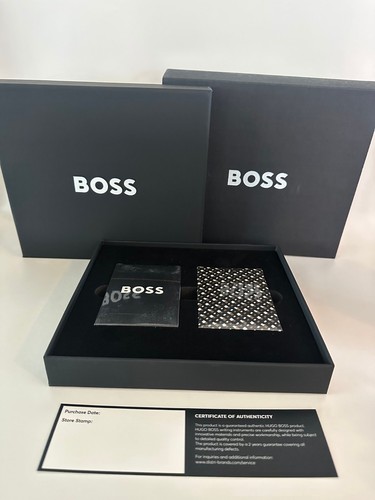 HUGO BOSS Game Set Iconic Black 2 Pack Playing Cards NEVER OPENED | eBay