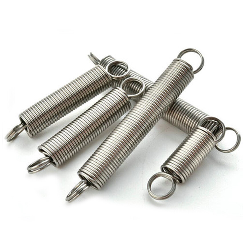 Wire Dia 0.3-2mm Extension Springs Tension Double Loop Spring ...