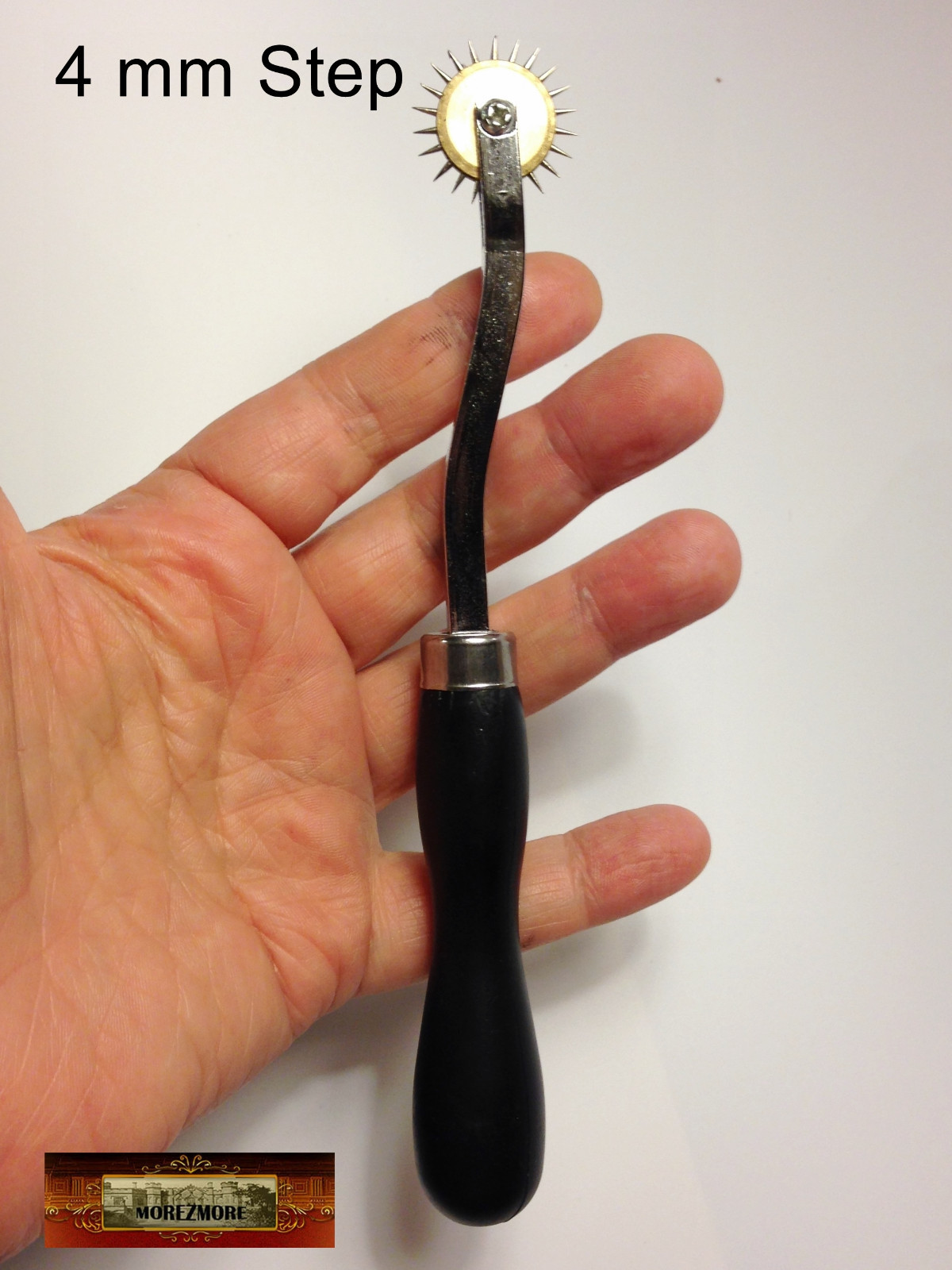 M00189-FS MOREZMORE 4mm Step Needle Pounce Wheel Clay Tracing Sewing ...