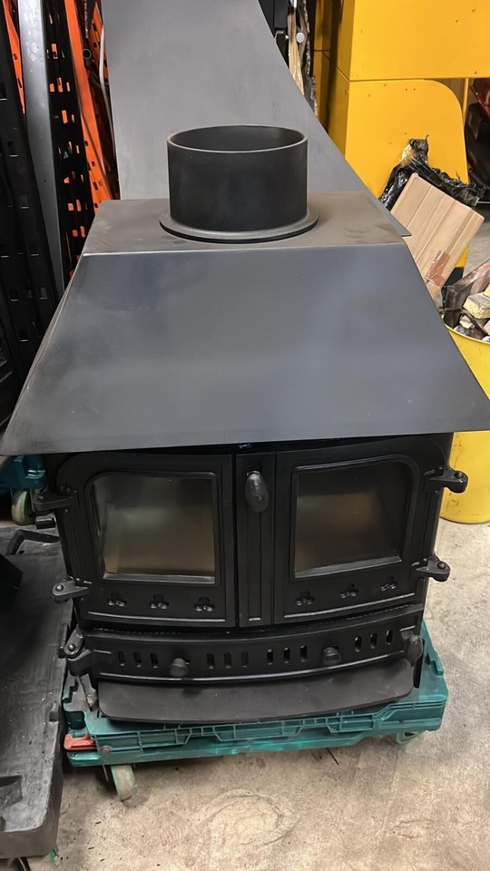 Villager Bayswater BOILER Stove, 7kW, BOILER, Woodburner, (log,wood ...