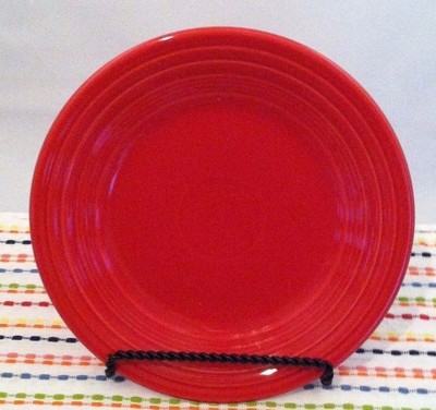 Fiestaware Scarlet Lunch Plate Fiesta Red 9 inch Luncheon Plate | eBay