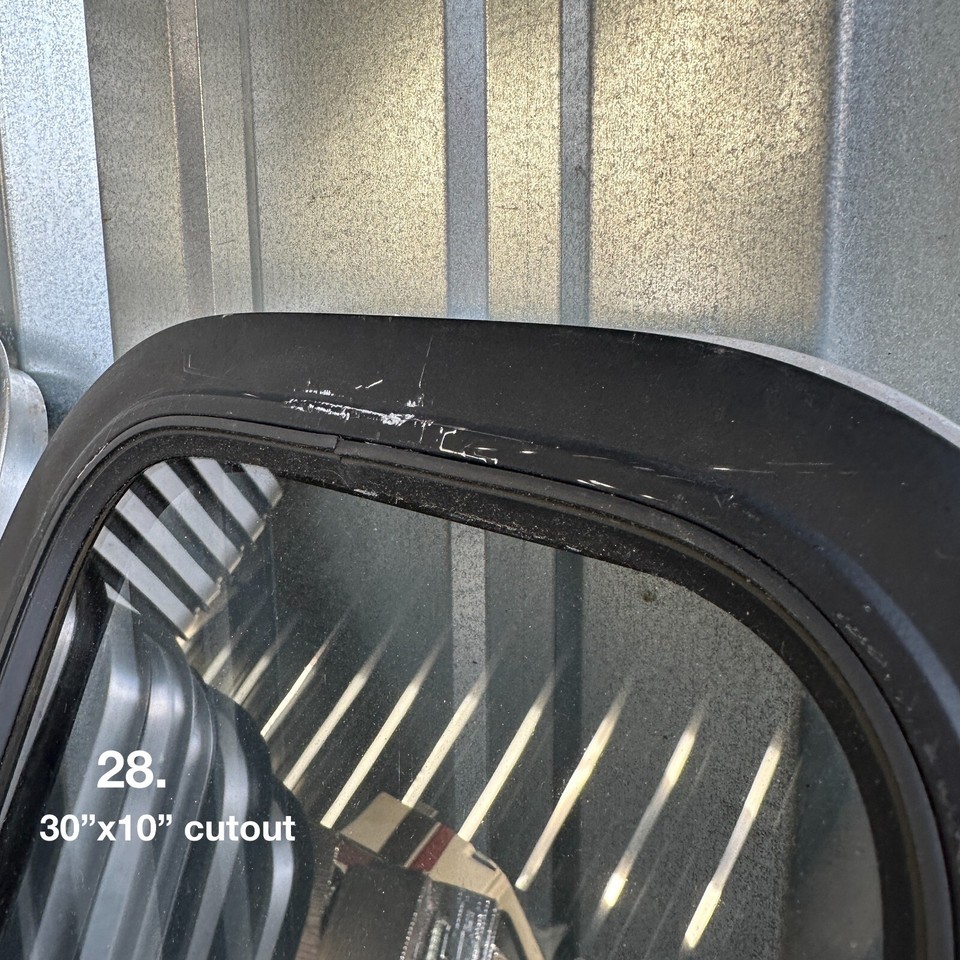 NOS Aftermarket 3pc Slot Van Windows 30"x10" Conversion Camper RV ...