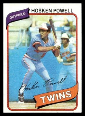 1980 Topps #471 Hosken Powell Minnesota Twins Baseball card | eBay
