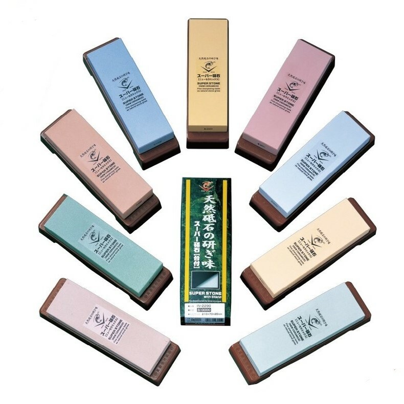 NANIWA Series *Super Stone* Grindstone with stand #220-#10000 Made in ...