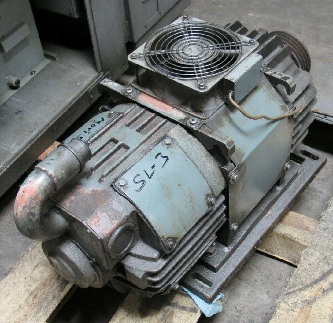 YASKAWA DC MOTOR GEER-K FRAME 1601 FIELD SHUNT, 7.5/11KW 220V, MORI ...