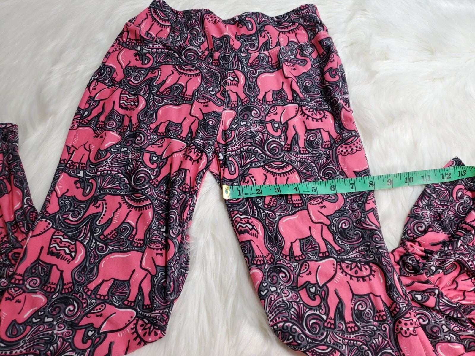 Simply Southern Pink Elephant Flair Leg Pants Size S/… - Gem