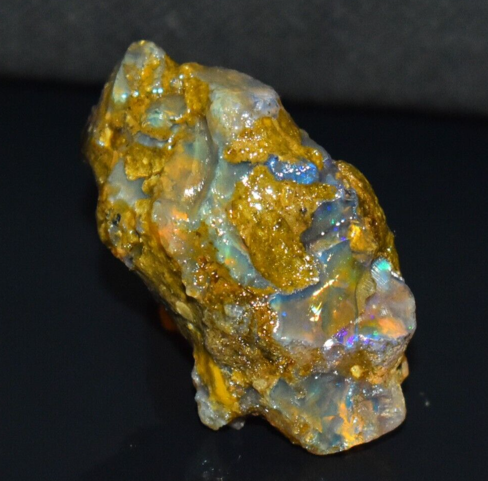 Red Opal Rough 81.80 Carat Natural Ethiopian Opal Raw Welo Opal ...