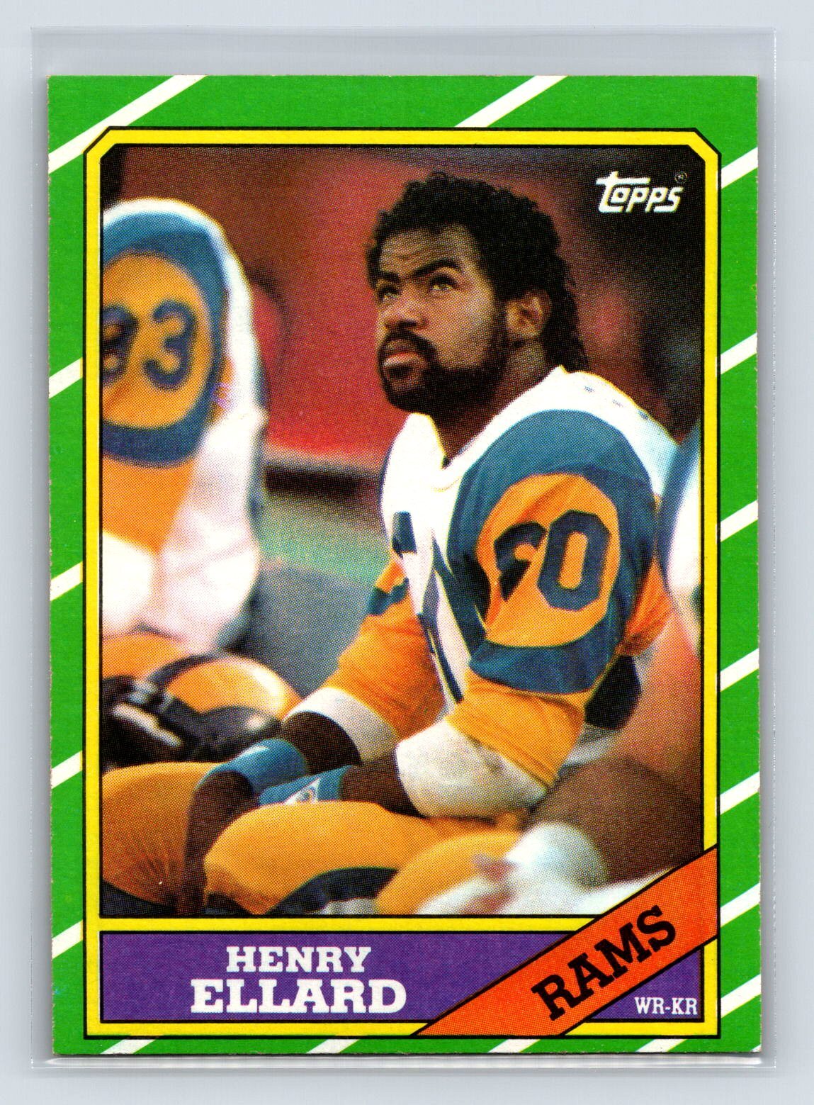 Henry Ellard 1986 Topps #79 Los Angeles Rams 2-20 | eBay