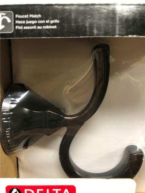 Delta 76435-rb Ashlyn Robe Hook Venetian Bronze for sale online | eBay