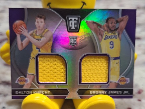 2024-25 Totally Certified - DALTON KNECHT & BRONNY JAMES JR. Dual Patch ...