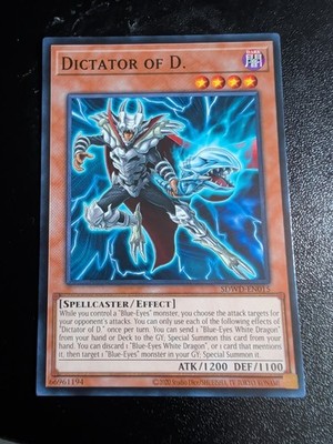 Dictator of D. SDWD-EN015 Structure Deck: Blue-Eyes White Destiny Unlim ...