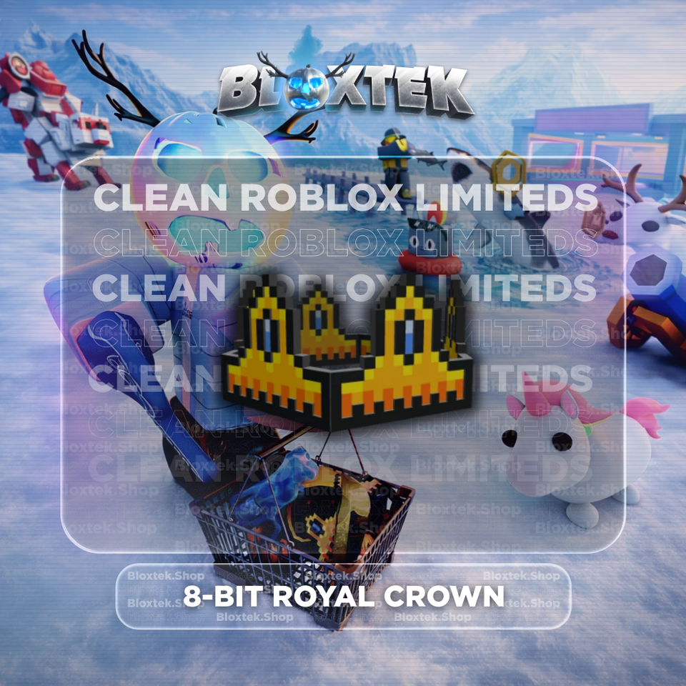 8 - Bit Royal Crown - ROBLOX Limiteds – Clean & Safe Items 🔒 – Fast ...