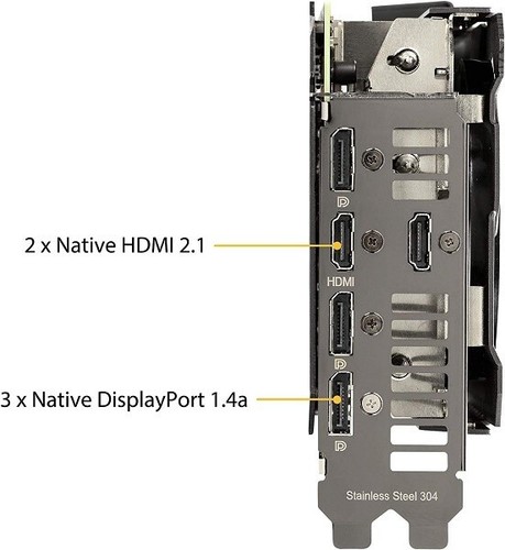 8GB Asus TUF Gaming RTX 3070 HDMI DP PCI-E4.0 Card TUF-RTX3070-O8G ...