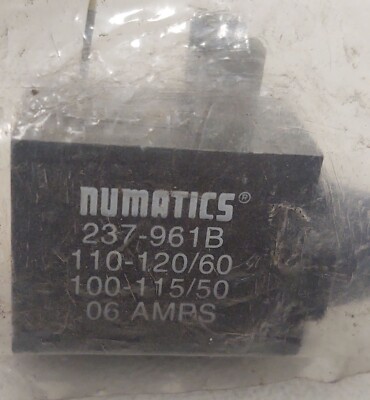 🔥 NUMATICS 237-961B SOLENOID VALVE | eBay