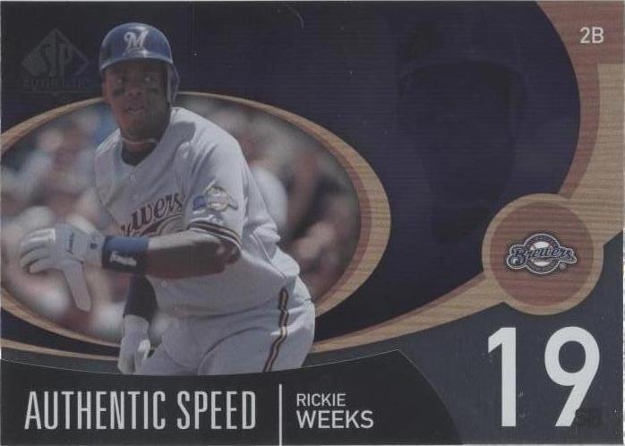 2007 SP Authentic - Authentic Speed Rickie Weeks #AS-41 for sale online ...