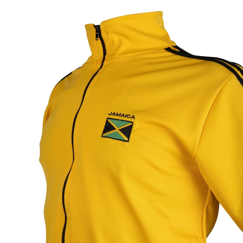 Rasta Reggae Heritage Jacket Jamaica Flag Zipup Jumper Tracksuit Man ...