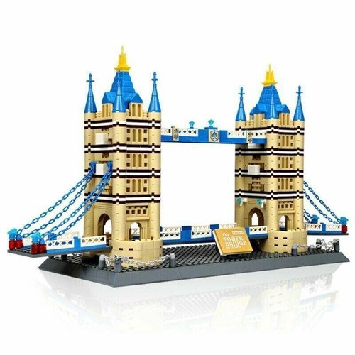 Building Blocks Architecture Sets The London Tower Bridge Bricks Model ...
