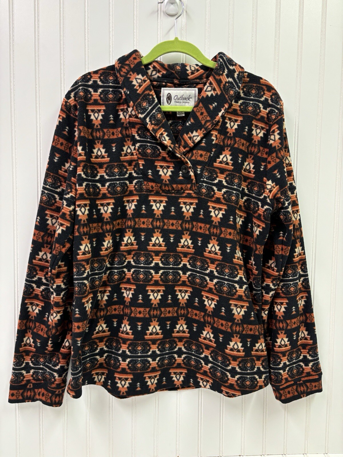 Outback Trading Company Aztec Birdie Fleece Pullover … - Gem