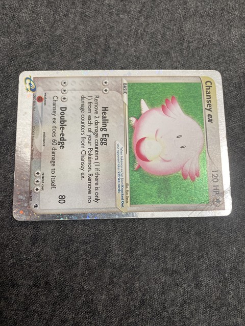 Pokémon TCG Chansey ex EX Ruby and Sapphire 96/109 Holo Ultra Rare for ...