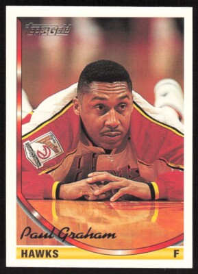 1993-94 Topps Gold Paul Graham #217 Atlanta Hawks | eBay