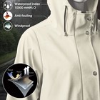 UNIQUEBELLA Summer Women Raincoat Waterproof Outdoor Jacket Ponch Long ...