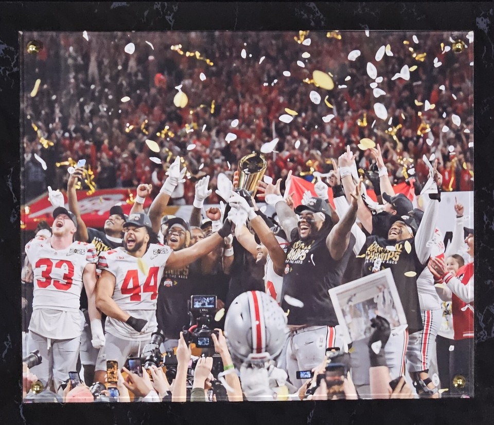 Ohio State Buckeyes 2024 National Champions 12" X 15" Plaque | eBay