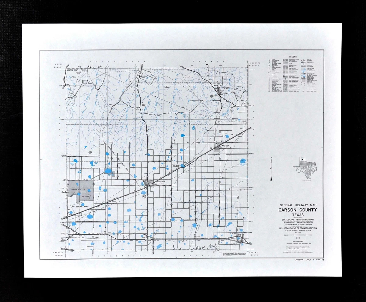 Panhandle County Map