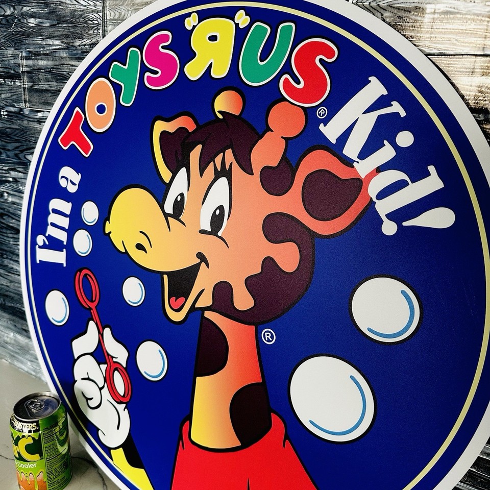 🌟Used Vintage Toys R Us Sign Restaurant Americana Sign Man Cave | eBay