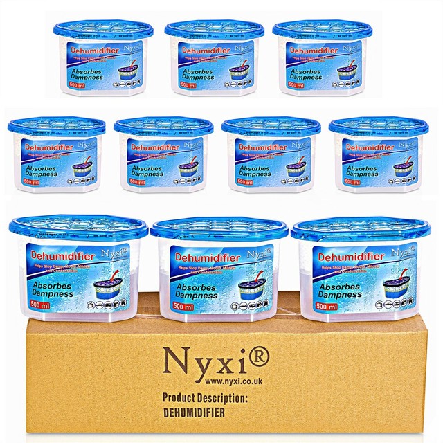 10pk Interior Dehumidifier Damp Dry Moisture Catcher Absorb Mould ...