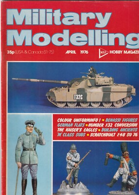 Military Modelling Mag Benassi Figures German Flats April 1976 ...