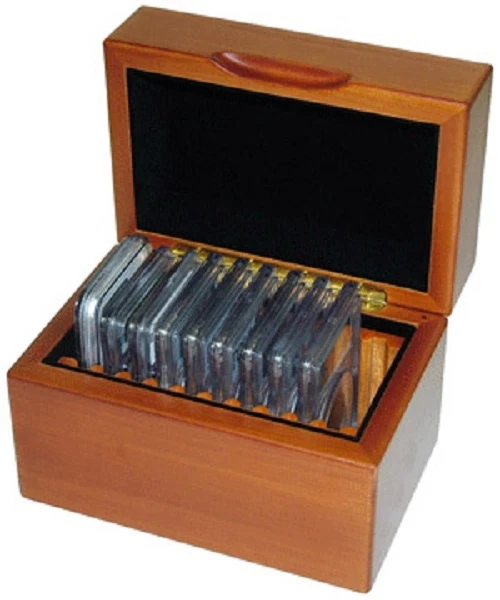 Oak Boxes For Coins