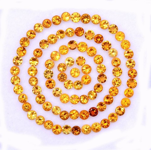 2 mm Natural Citrine Round Cut Lot 25 Pcs Calibrated Loose Gemstones | eBay