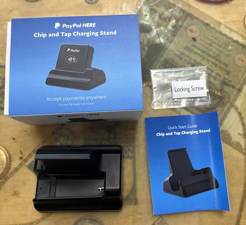 PAYPAL HERE CHIP AND TAP CHARGING STAND Only USED - TESTED | eBay