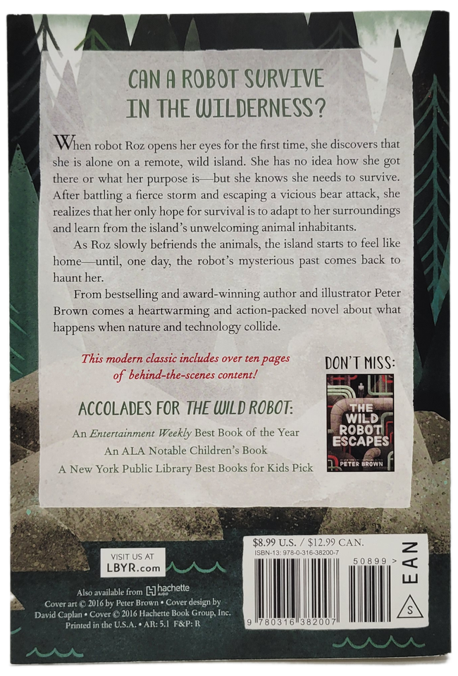 The Wild Robot (Volume 1) (The Wild Robot, 1) Paperback – Illustrated ...