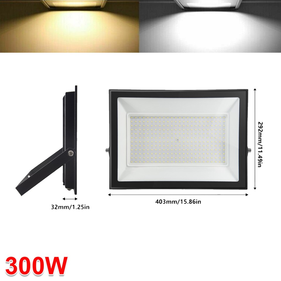 1-10X500W 400W 100W 50W LED Flood lights outdoor security Garden Lamp ...