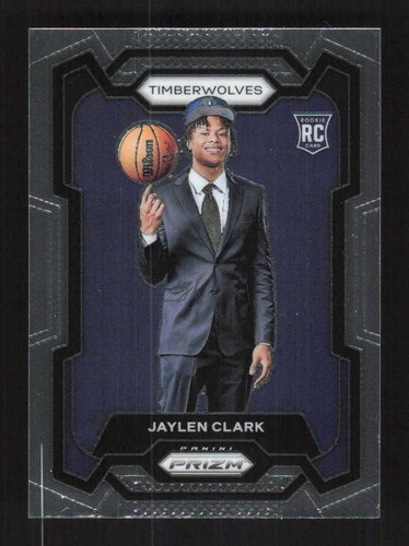 Jaylen Clark RC 2023-24 Panini Prizm Minnesota Timberwolves #166 | eBay
