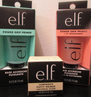 elf Primer Trio Power Grip Power Grip + and Luminou Putty Primer SALE ...