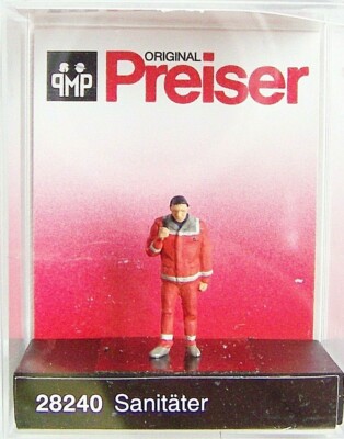HO scale Preiser EMT Figure 28240 Standing PARAMEDIC ( SHIPS from ...