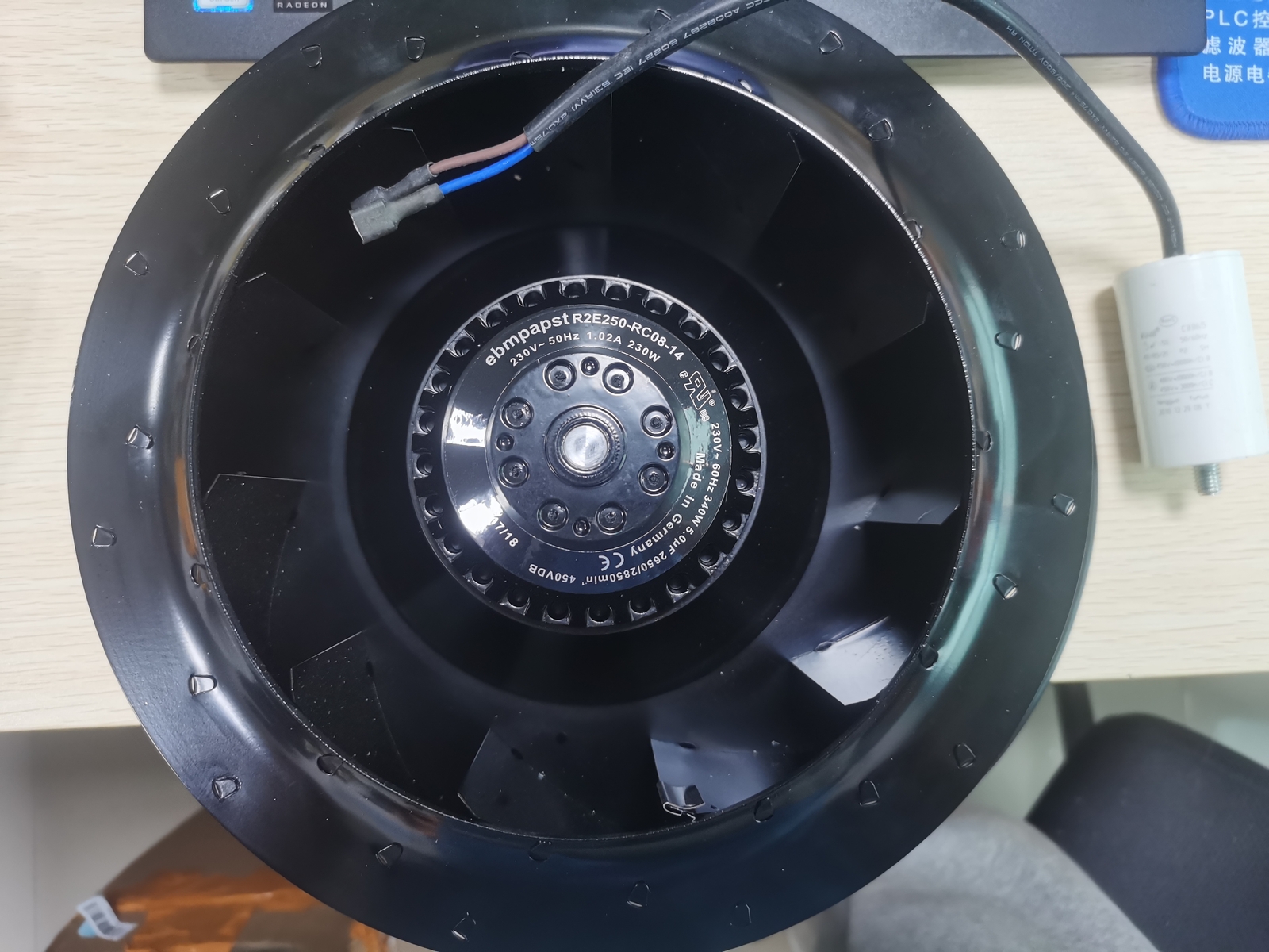 1pcs new R2E250-RC08-14 fan 230V 1.02A 230W 4-wire | eBay