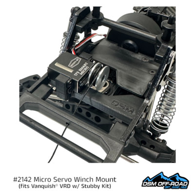 Micro Servo Winch Mount for Vanquish VRD Carbon, Kit & Stance with ...